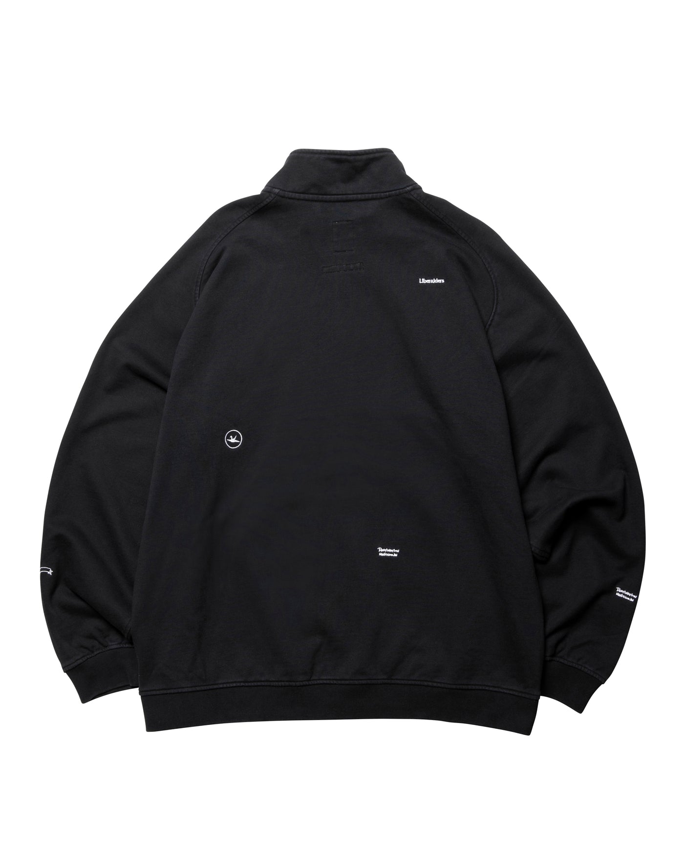 MULTI EMBROIDERY SWEAT ZIP-UP